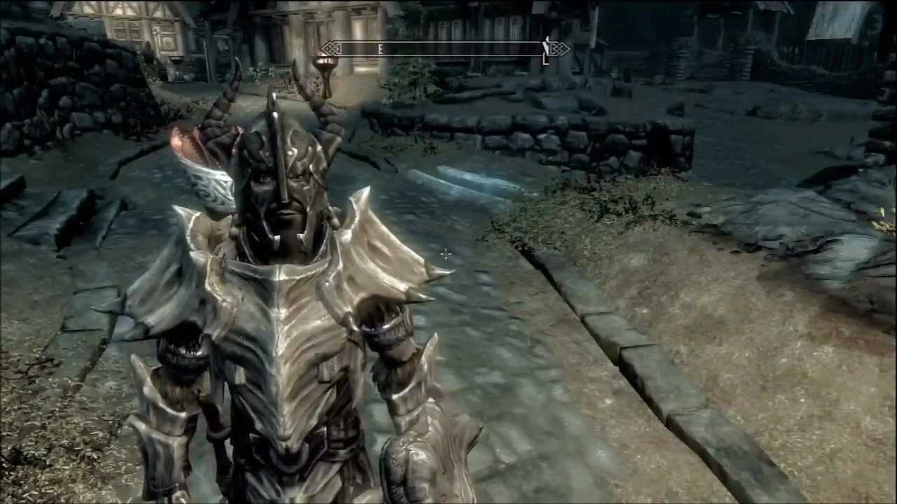 Skyrim Dragonplate Armor Best Armor In Game Hd Youtube
