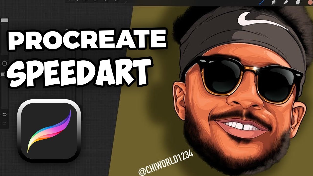 Speedart Procreate Cartoon Youtube