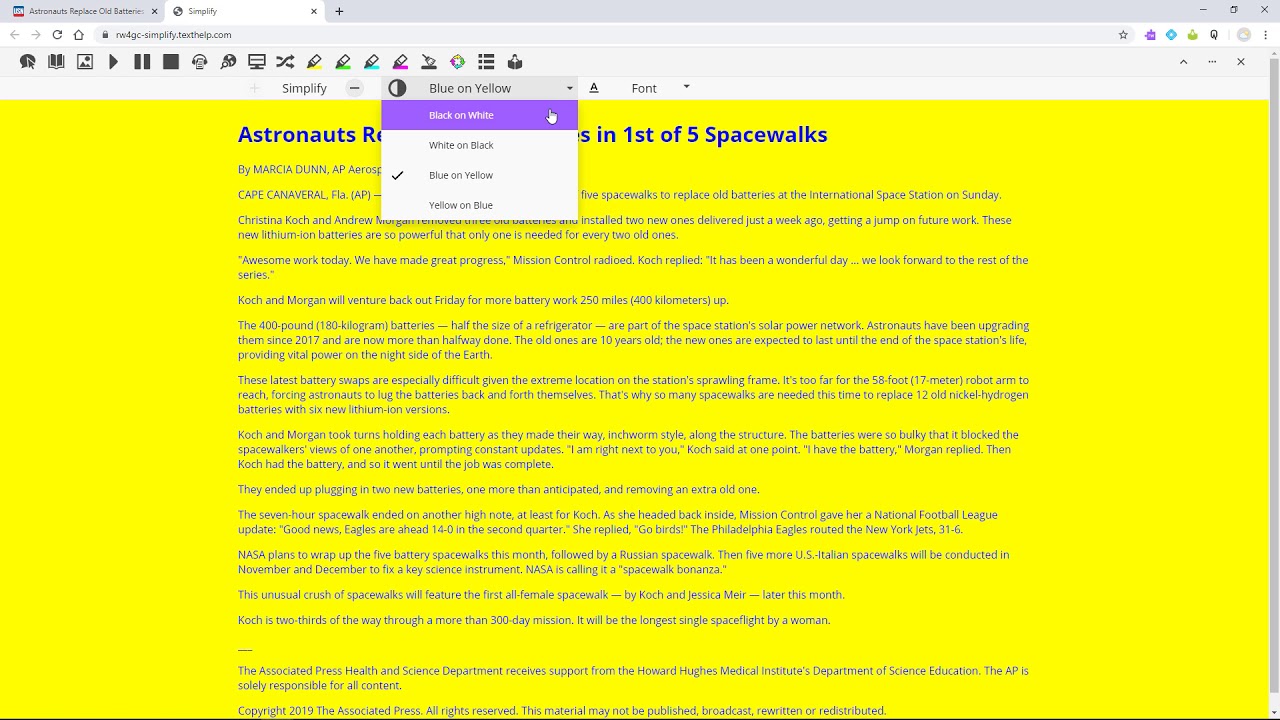 Read And Write For Google Chrome Overview At Vincent Flora Blog