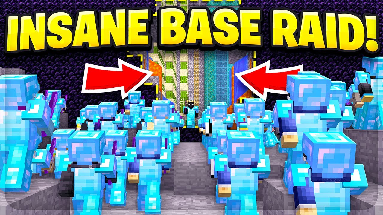Our First Rich Raid Of The Minecraft Factions Season Insane