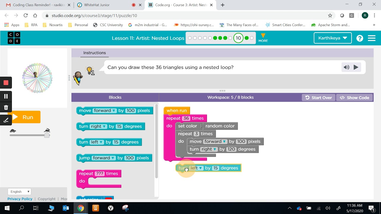 Nested Repeat Loops Youtube