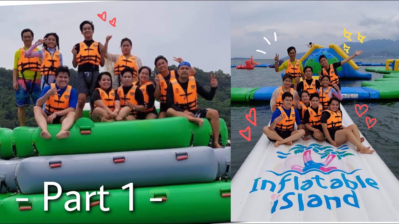 Family Trip To World S Biggest Inflatable Island At Subic Philippines