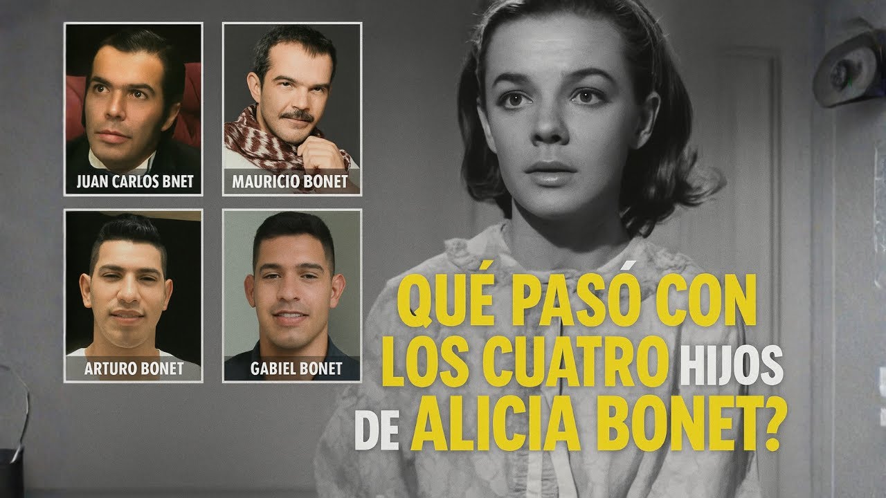 Qué Pasó Con Los Cuatro Hijos De Alicia Bonet La Verdad Detrás De La