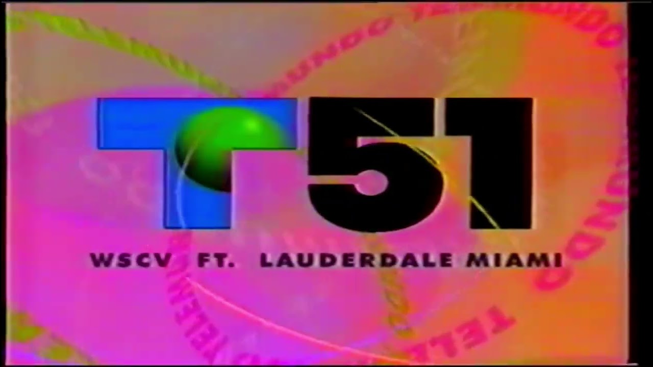 Id Telemundo 51 Miami 1995 Youtube