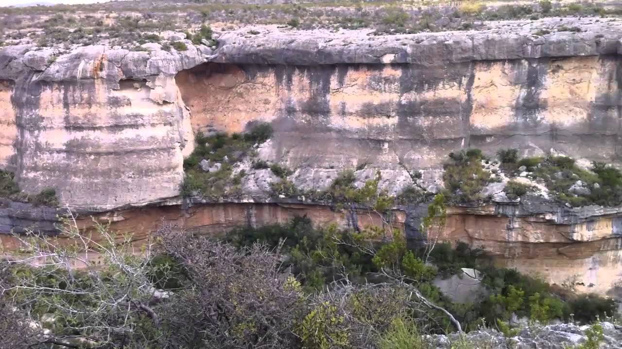 Descent Into Eagle Nest Canyon Near Langtry Texas Youtube