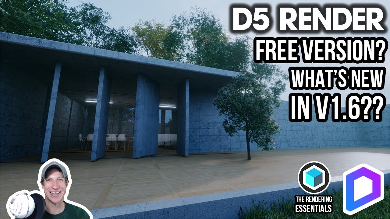 D5 Render Free Version What S New In Version 1 6 Youtube
