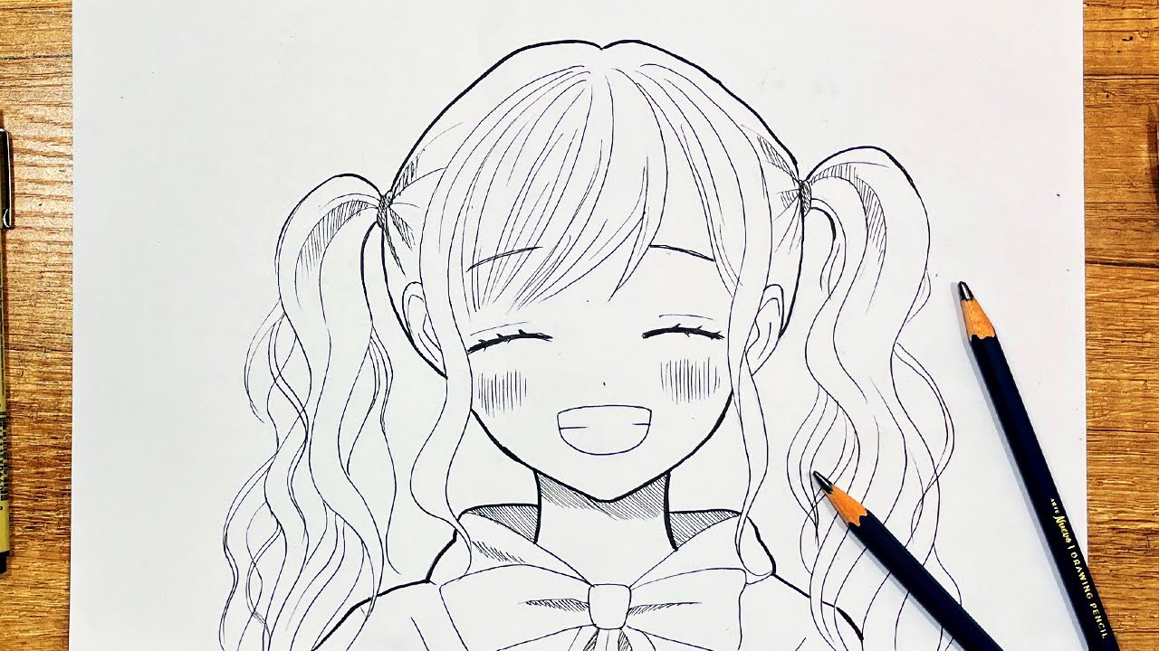 How To Draw Anime Girl Easy For Beginners