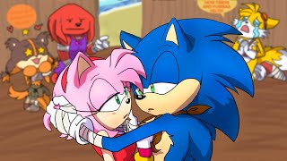 Sonamy The Complete Story Sonic X Amy Comic Dub Comp E Vay Super