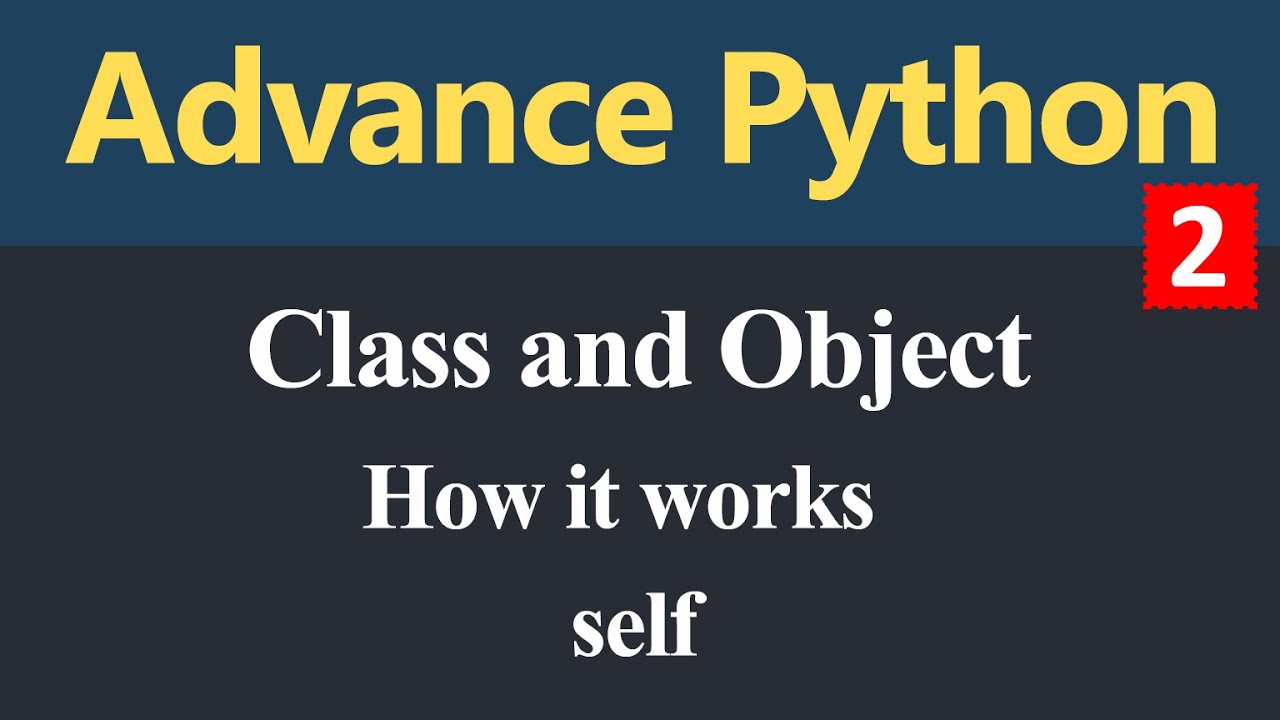 Class And Object In Python Hindi Youtube