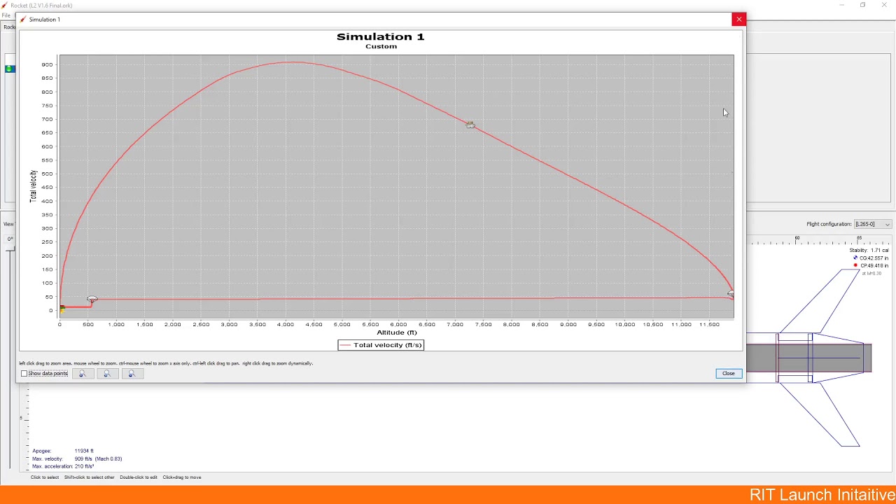 Interpreting Openrocket Simulation Results Youtube