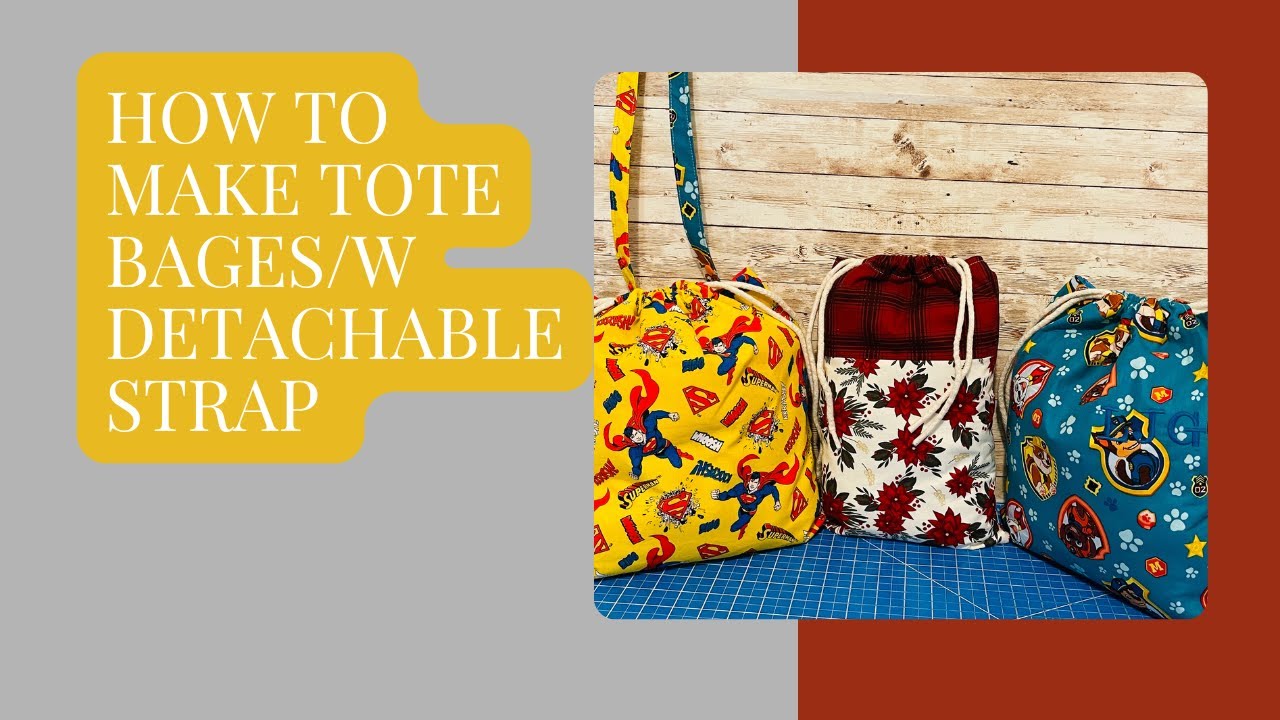 Sewing Tote Bag Youtube