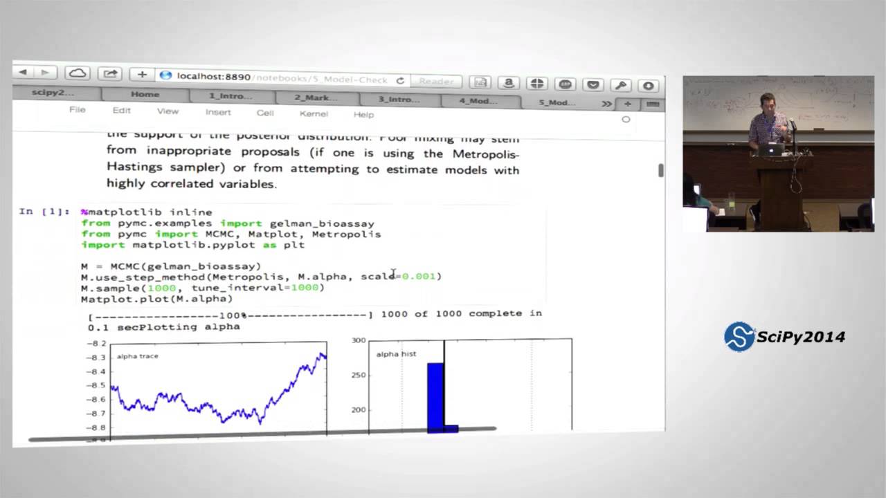 Bayesian Statistical Analysis Using Python Part 3 Scipy 2014 Free