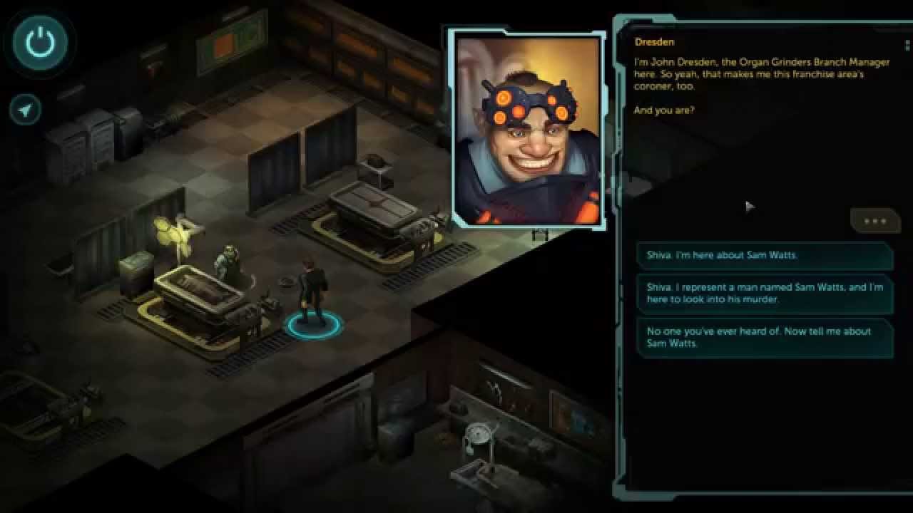 Shadowrun Returns Shaman Class Down And Out The Dead Man S Switch