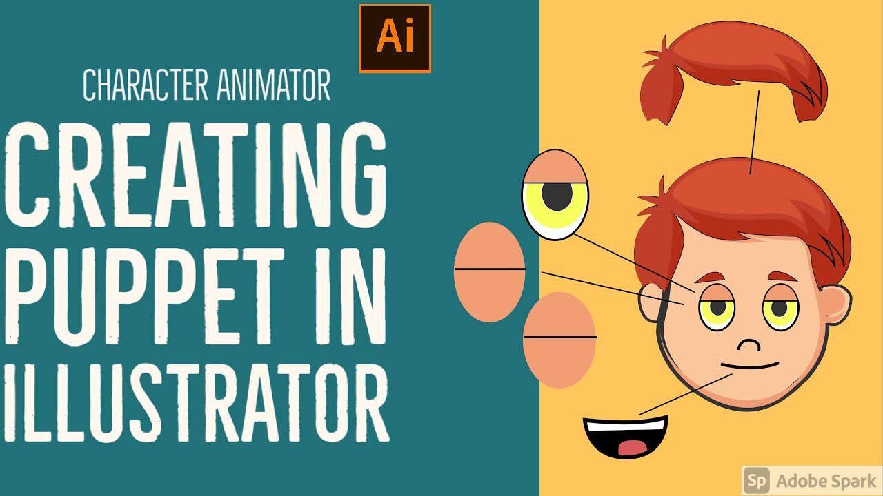 Adobe Character Animator Tutorial Beginners How To Create Puppet In