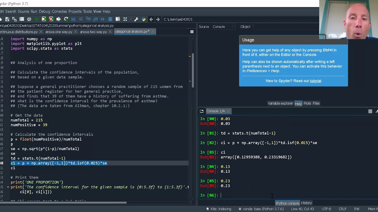 Python Categorical Data Analysis Youtube