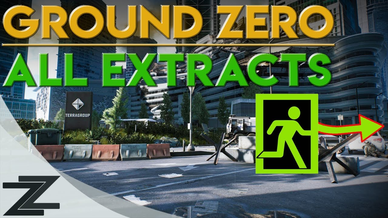 Ground Zero All Extract Locations Escape From Tarkov S New Location
