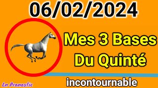 Pronostics Pmu Mes 3 Bases Incontournable Mardi 04 F C3 A9vrier 2025