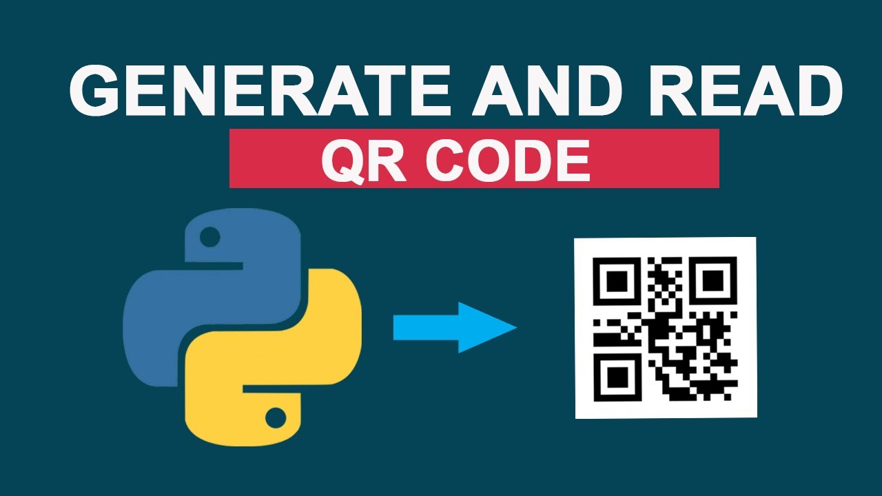 Generate And Read Qr Code Using Python Python Project Youtube