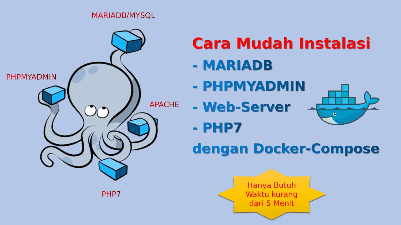Cara Mudah Instalasi Mariadb Phpmyadmin Apache Php Dengan Docker
