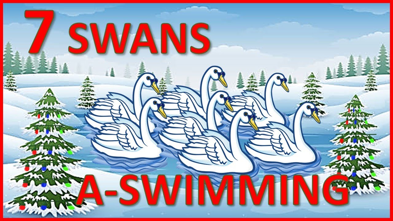 Kids Book Read Aloud 12 Days Of Christmas Seven Swans A Swimming A