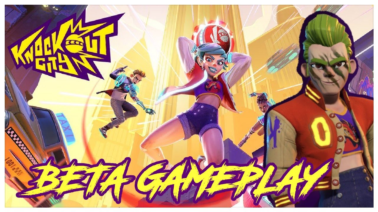 Knockout City Beta Gameplay New Dodgeball Game From Ea Youtube