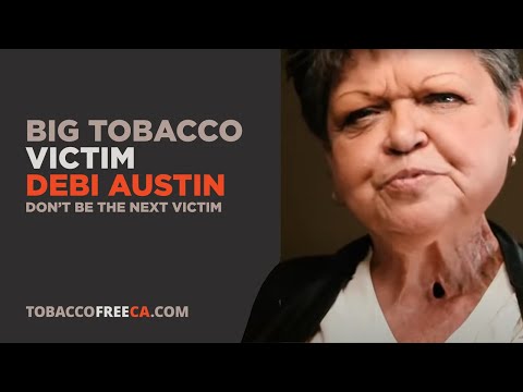 Debi Austin Stages Ad Tobacco Free Ca Youtube