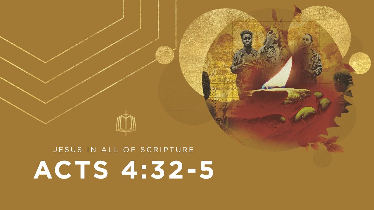 Acts 4 32 5 Ananias And Saphira Bible Study Youtube