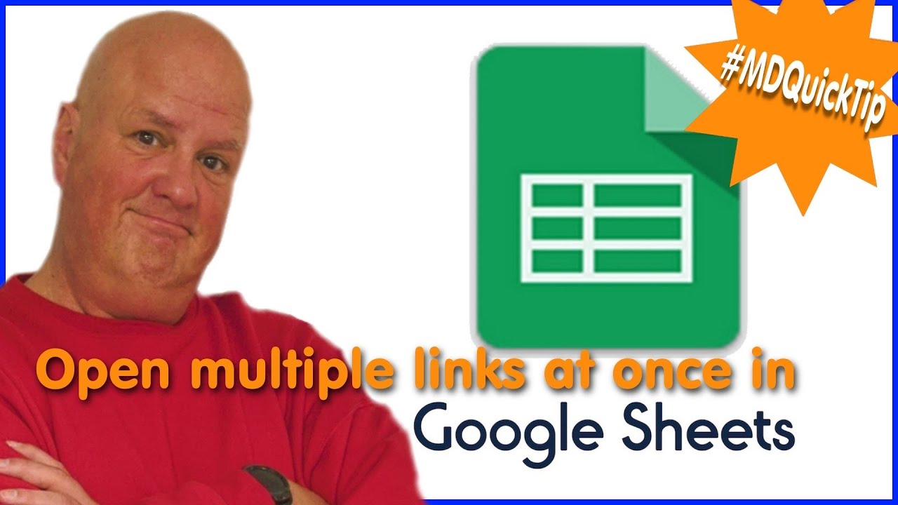 Daily Tip 702 Google Sheets Open Multiple Links At Once Youtube