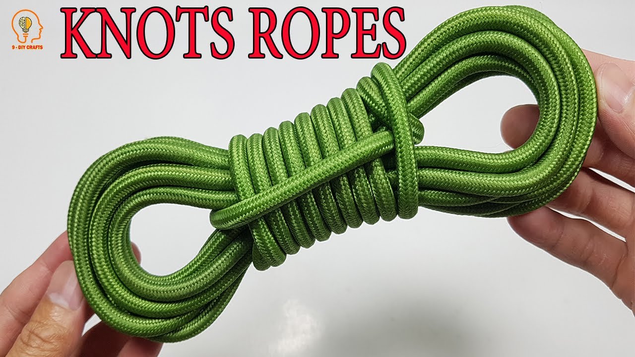 How To Coil A Rope The Properly Way To Coil Rope 3 9diycrafts Youtube