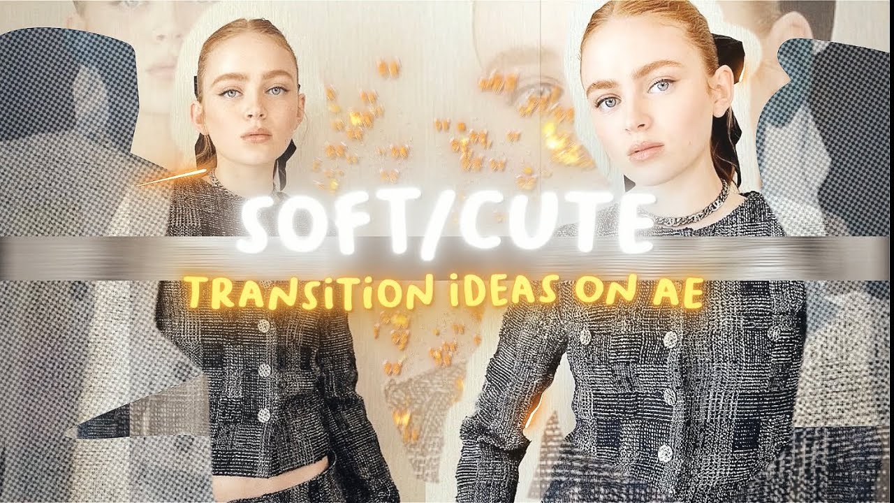 Soft Cute Transition Ideas On After Effects Almost No Plugins Youtube