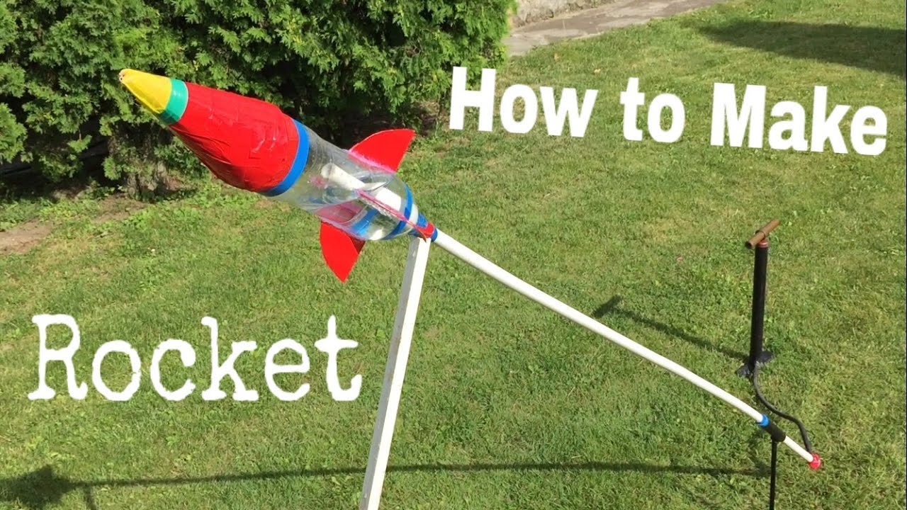 How To Make An Airsoft Rocket From A Plastic Bottle Easy Diy Youtube