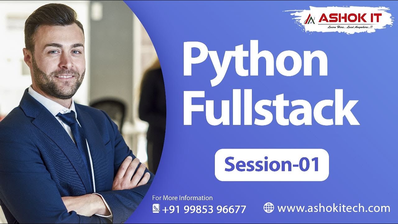 Python Fullstack Session 01 Ashok It Youtube