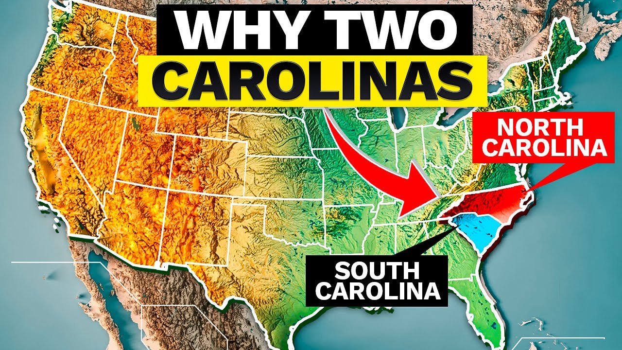 Why The United States Has Two Carolinas North Carolina And South