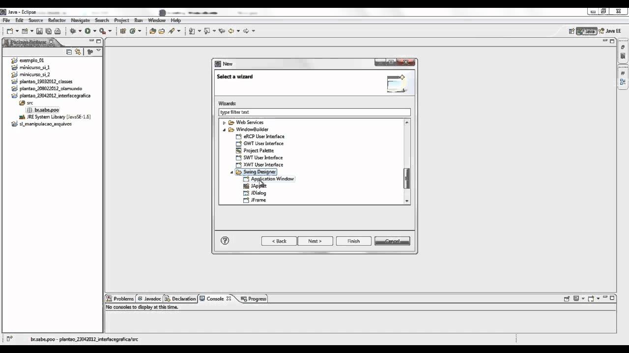 Java Interface Gráfica Swing Youtube