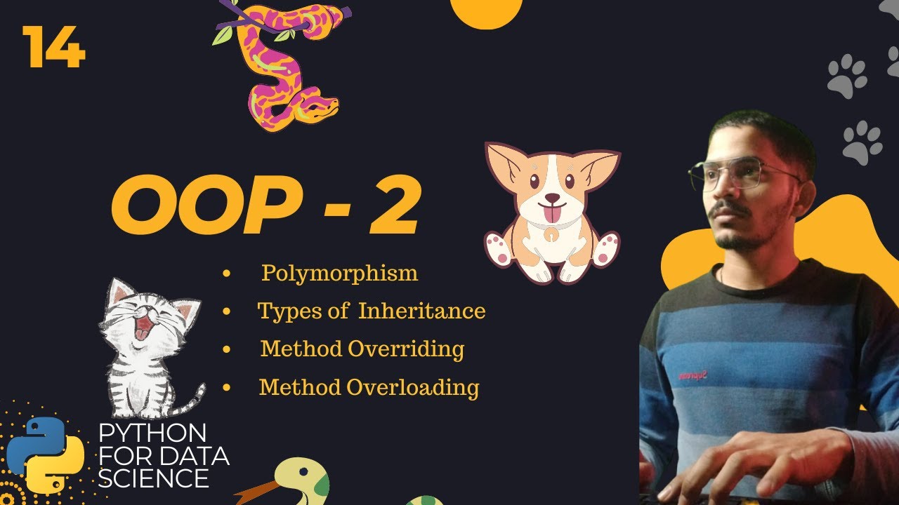 Oop 2 Important Concepts Python For Data Science 14 Data