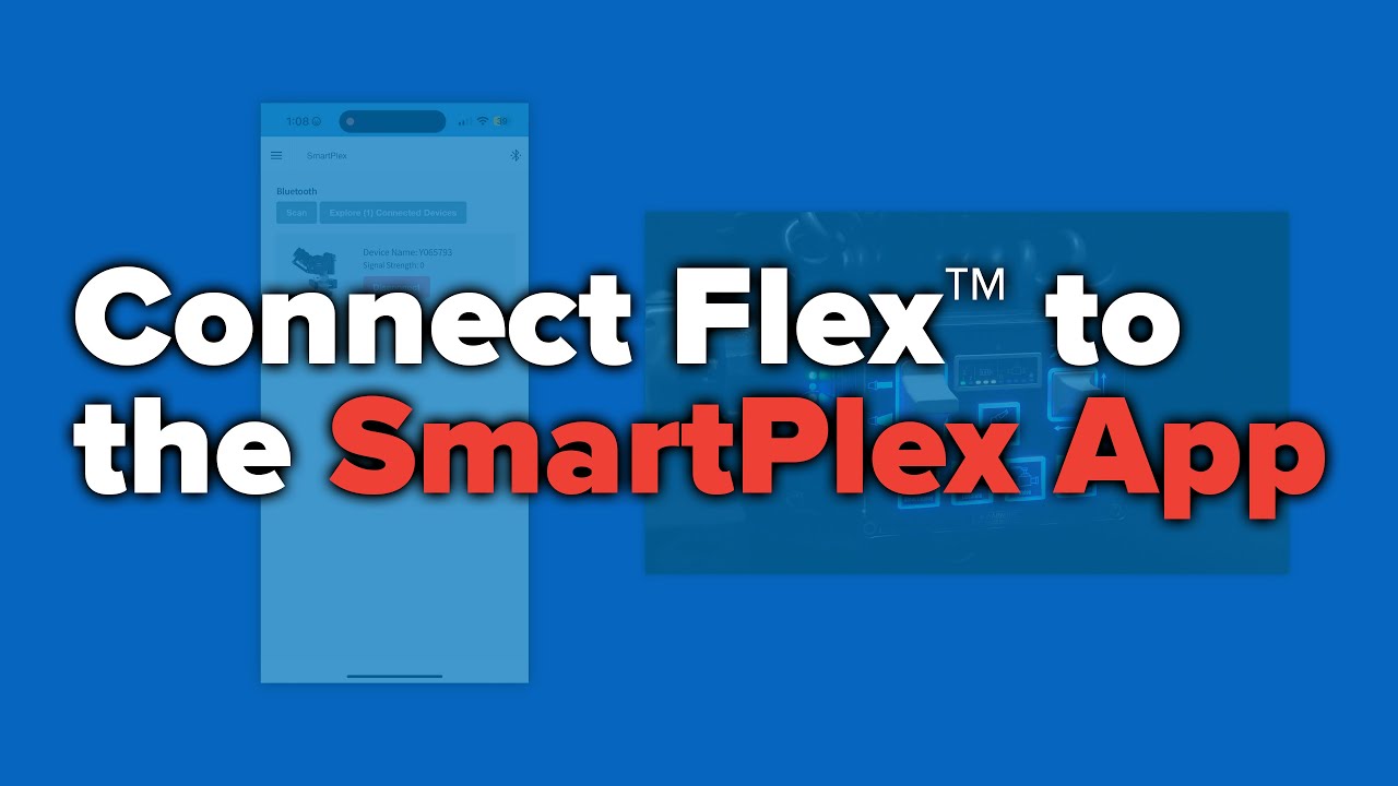 How To Connect Flex邃 To The Smartplex App Youtube