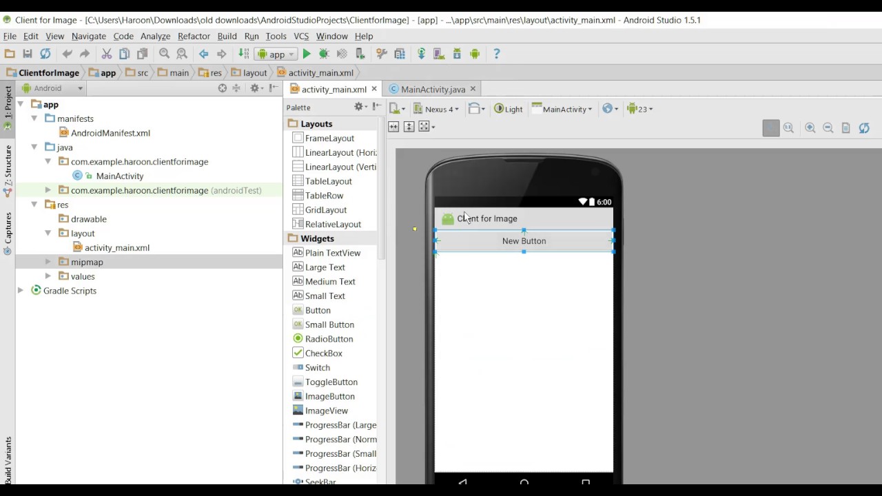 Send Image Through Tcp Sockets Client Server In Android Studio Socket