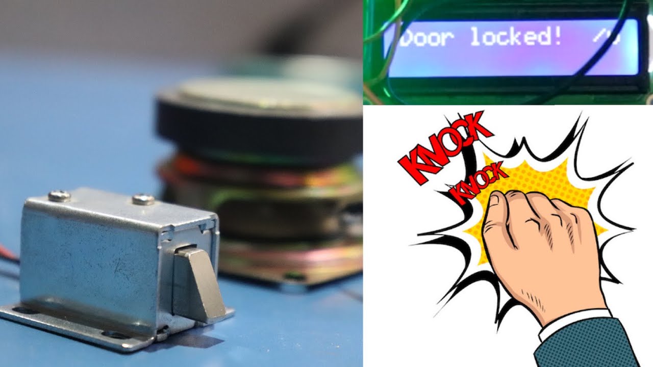 Arduino Secret Knock Pattern Solenoid Door Lock Youtube