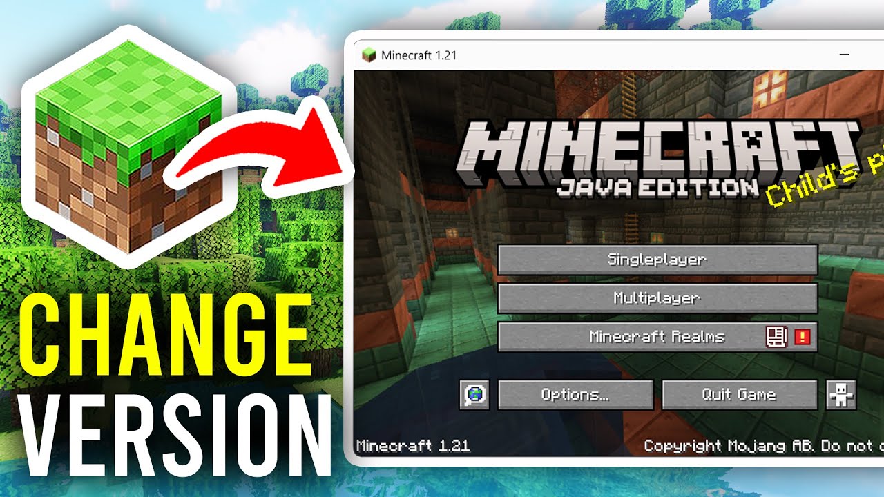How To Change Version Of Minecraft Full Guide Youtube