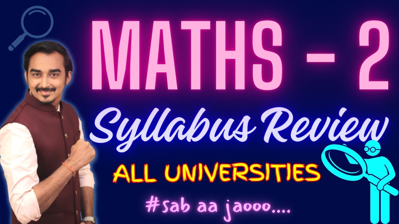 Engineering Maths Syllabus