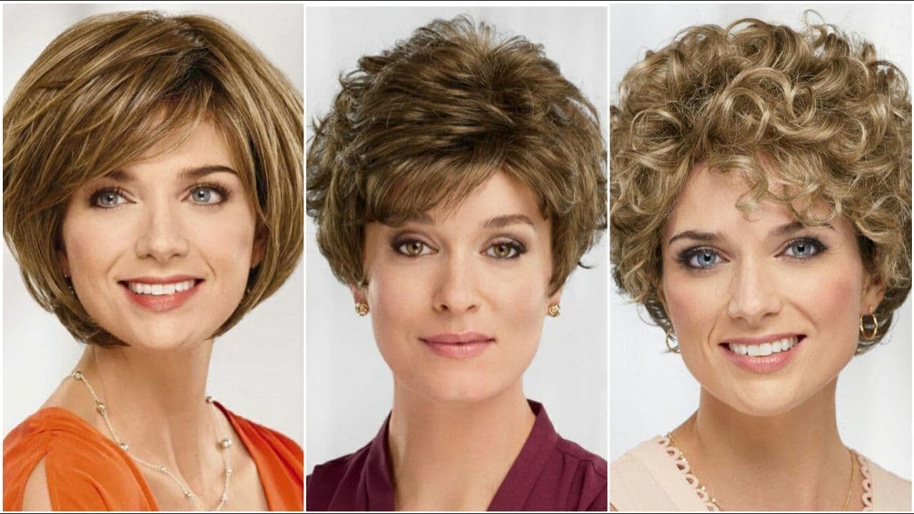 Corte De Pelo Elegante Para Señora De 60 Años Cortes Cabello Fiesta