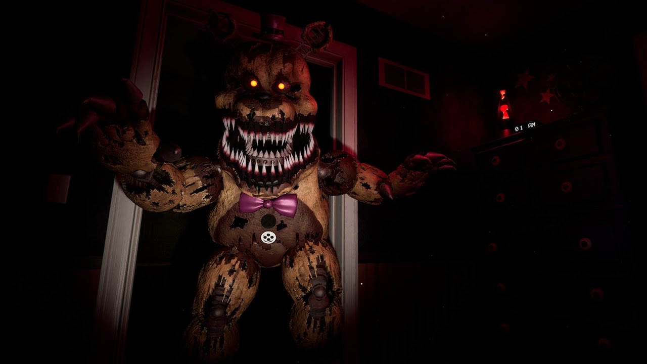 How To Beat Nightmare Fredbear Fnaf Vr Help Wanted Youtube