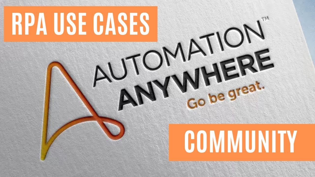 Automation Anywhere Community Practice Automation Use Cases рџљђ Rpa Use