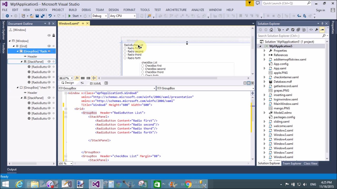 Focus Using Keyboardnavigation Tabnavigation Example Wpf Youtube