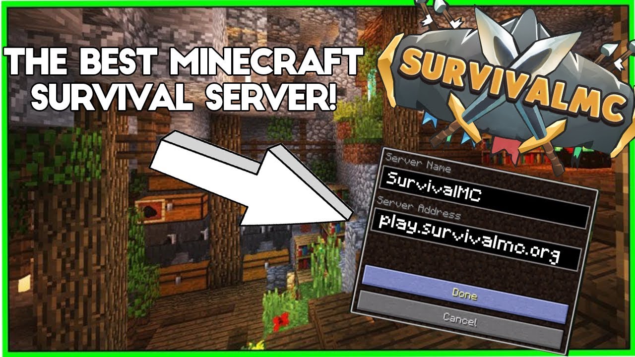 Survivalmc The Best Minecraft Survival Server 1 15 2 Youtube