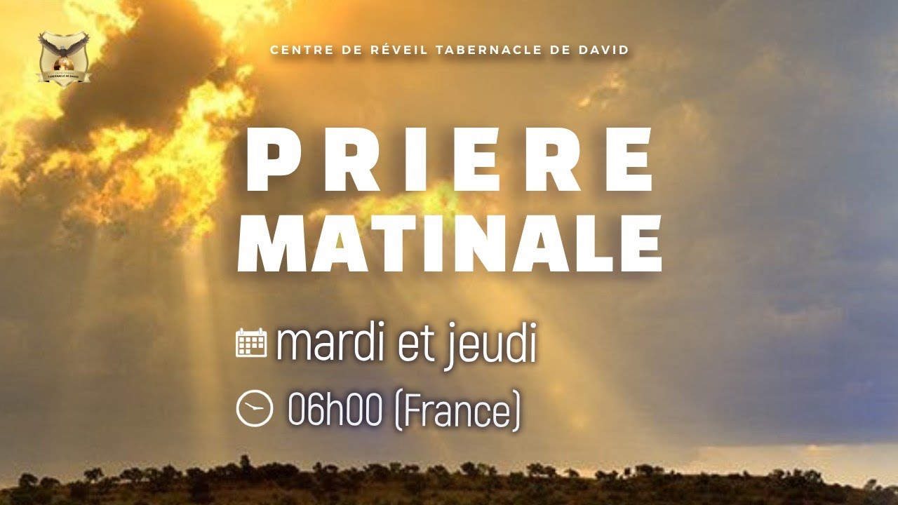 Priere Matinale Prophetique 14 05 2024 Youtube