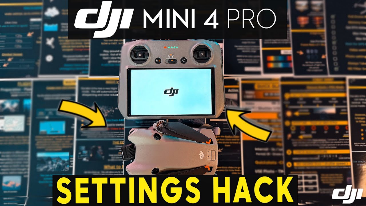 Dji Mini 4 Pro Settings Cheat Sheets Dji Rc 2 Youtube