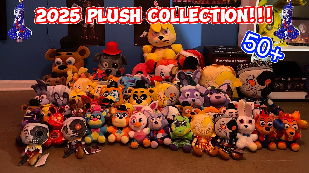 2025 Fnaf Plush Collection 50 Youtube