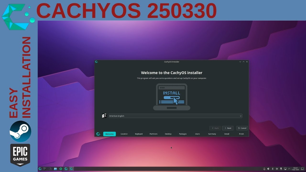 How To Install Cachyos Linux Easy Installation Youtube