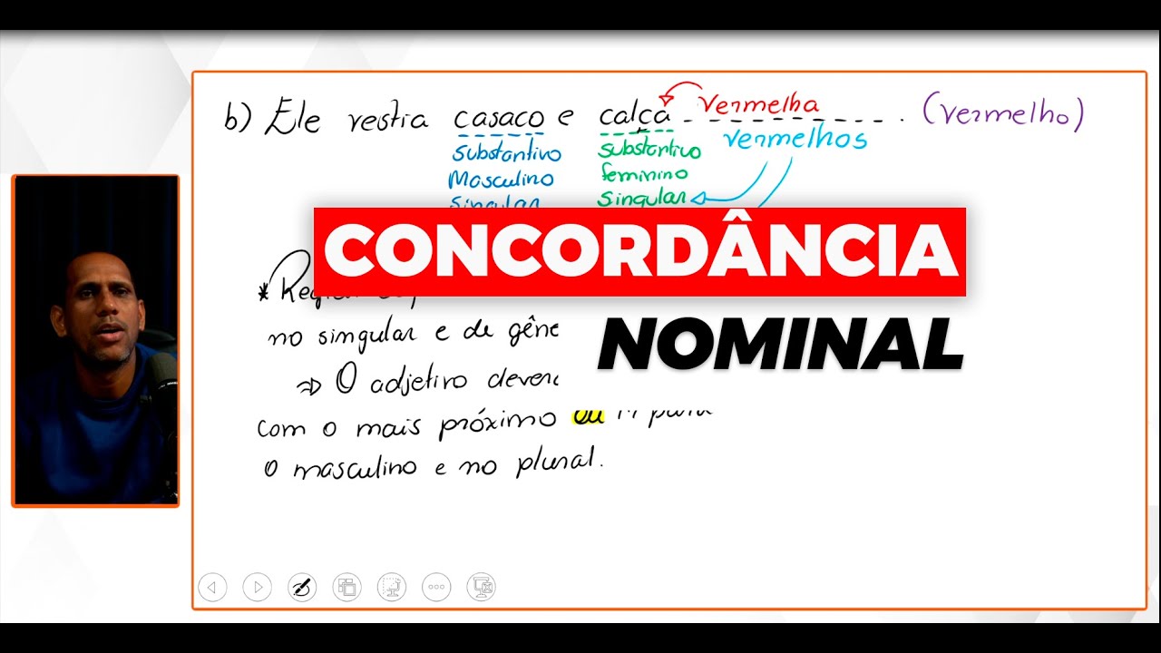 Concordância Nominal O Que é Regras E Exemplos Youtube